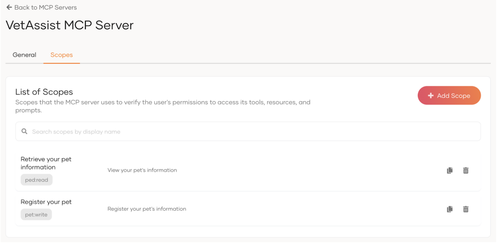Implement End-to-End Authorization for MCP servers - Asgardeo