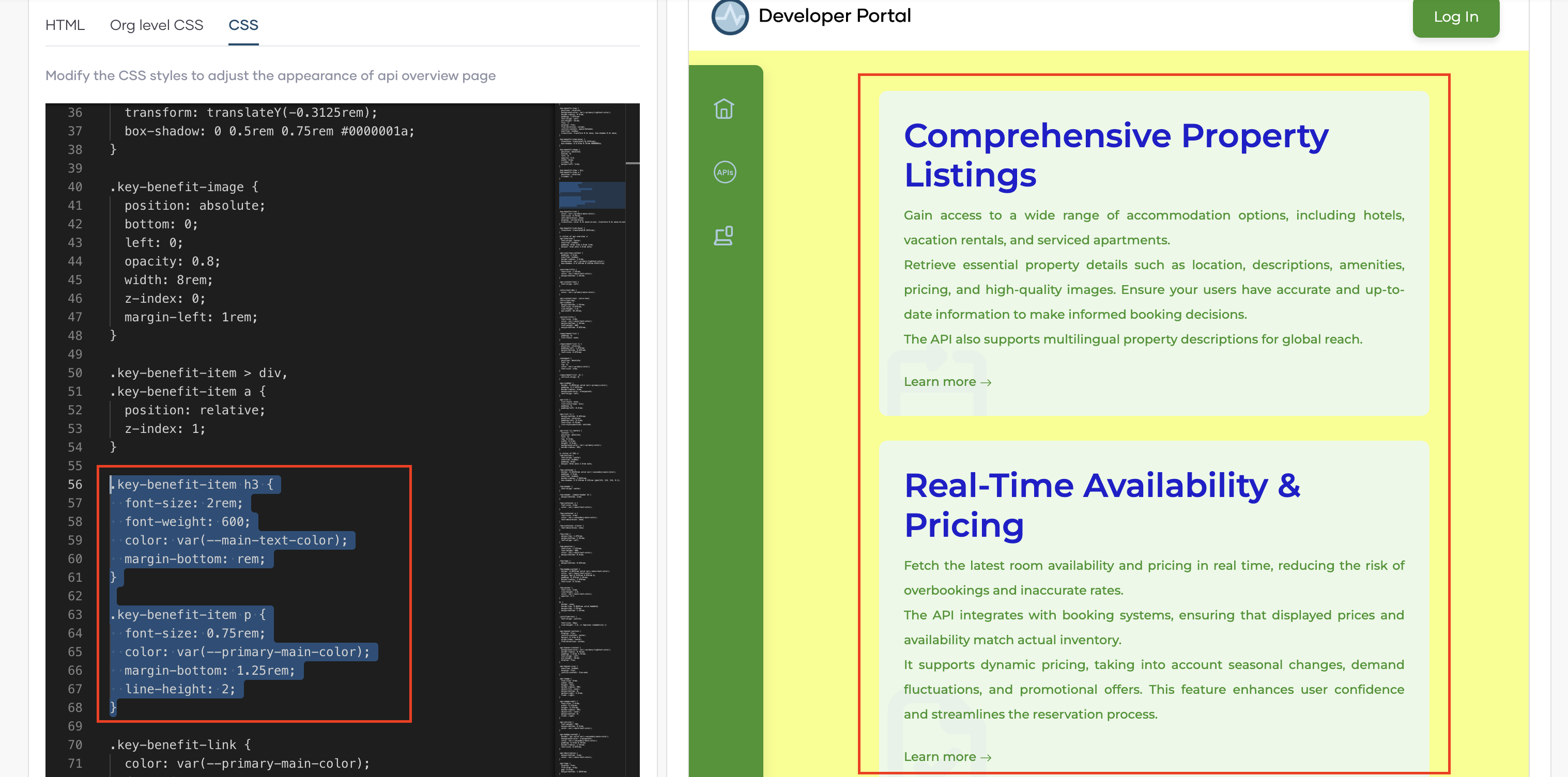 Bijira Documentation | Theme in API Level