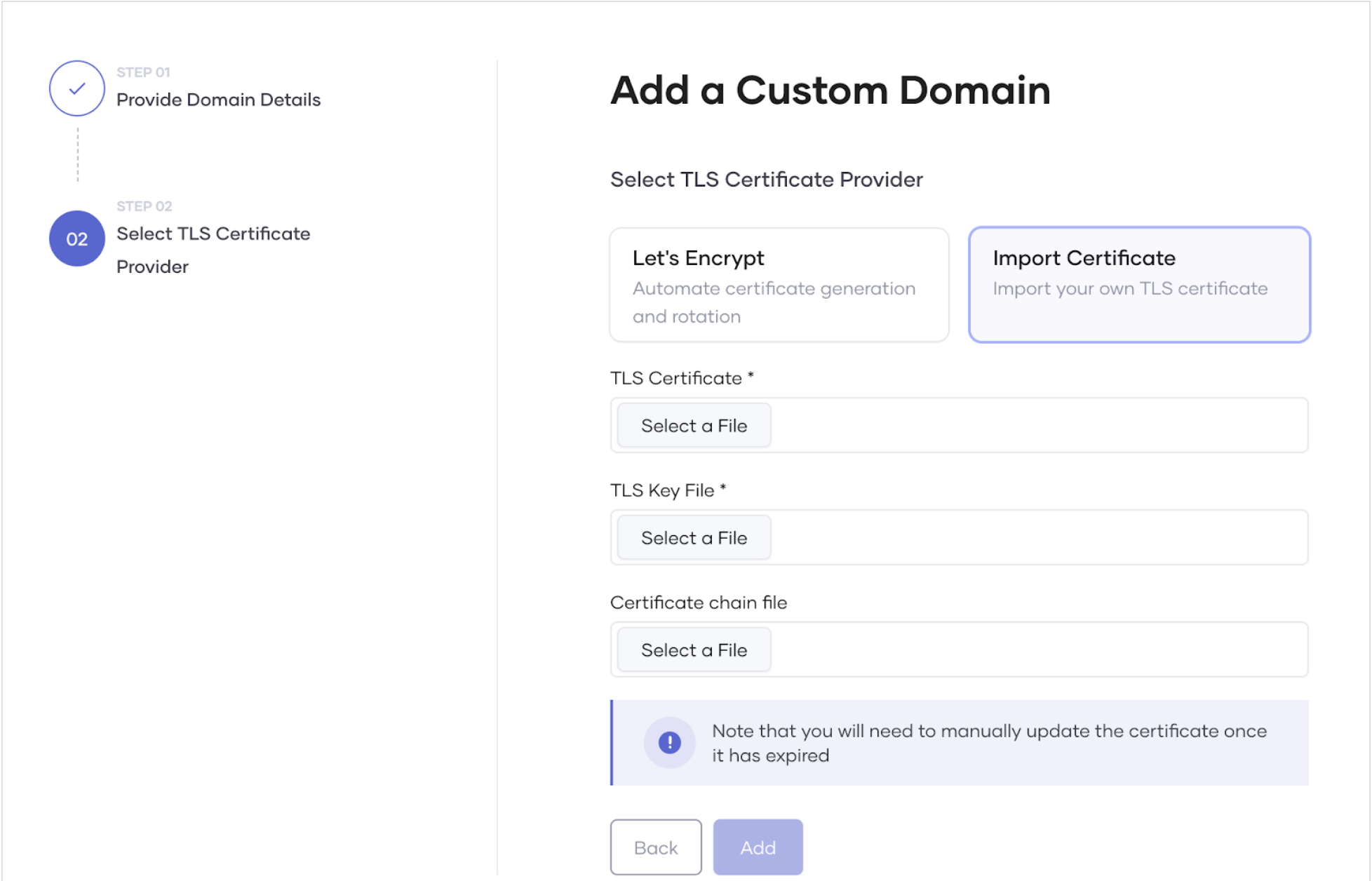 Configure a Custom Domain for Your Organization - Choreo Documentation ...