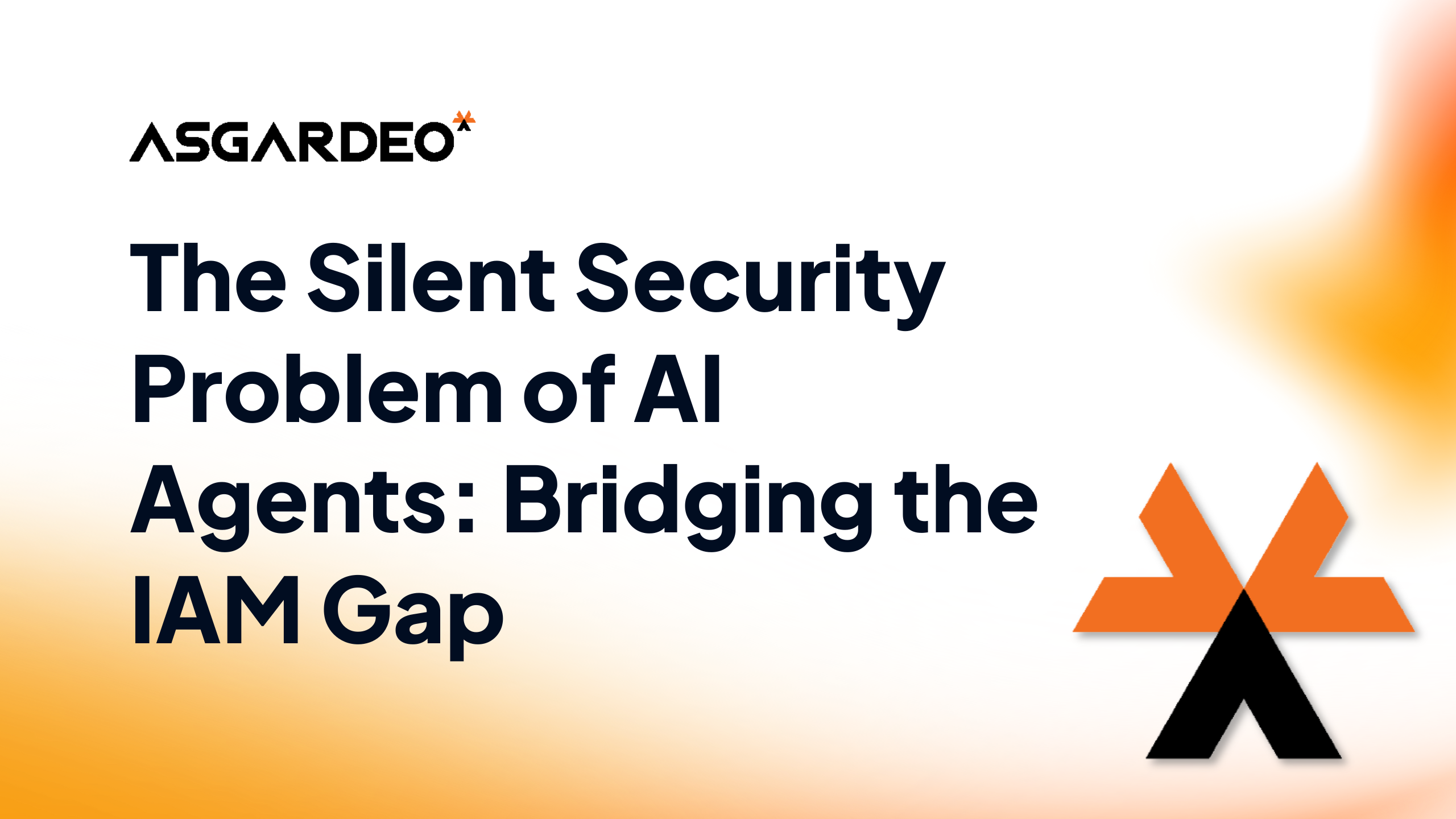 The Silent Security Problem of AI Agents: Bridging the IAM Gap