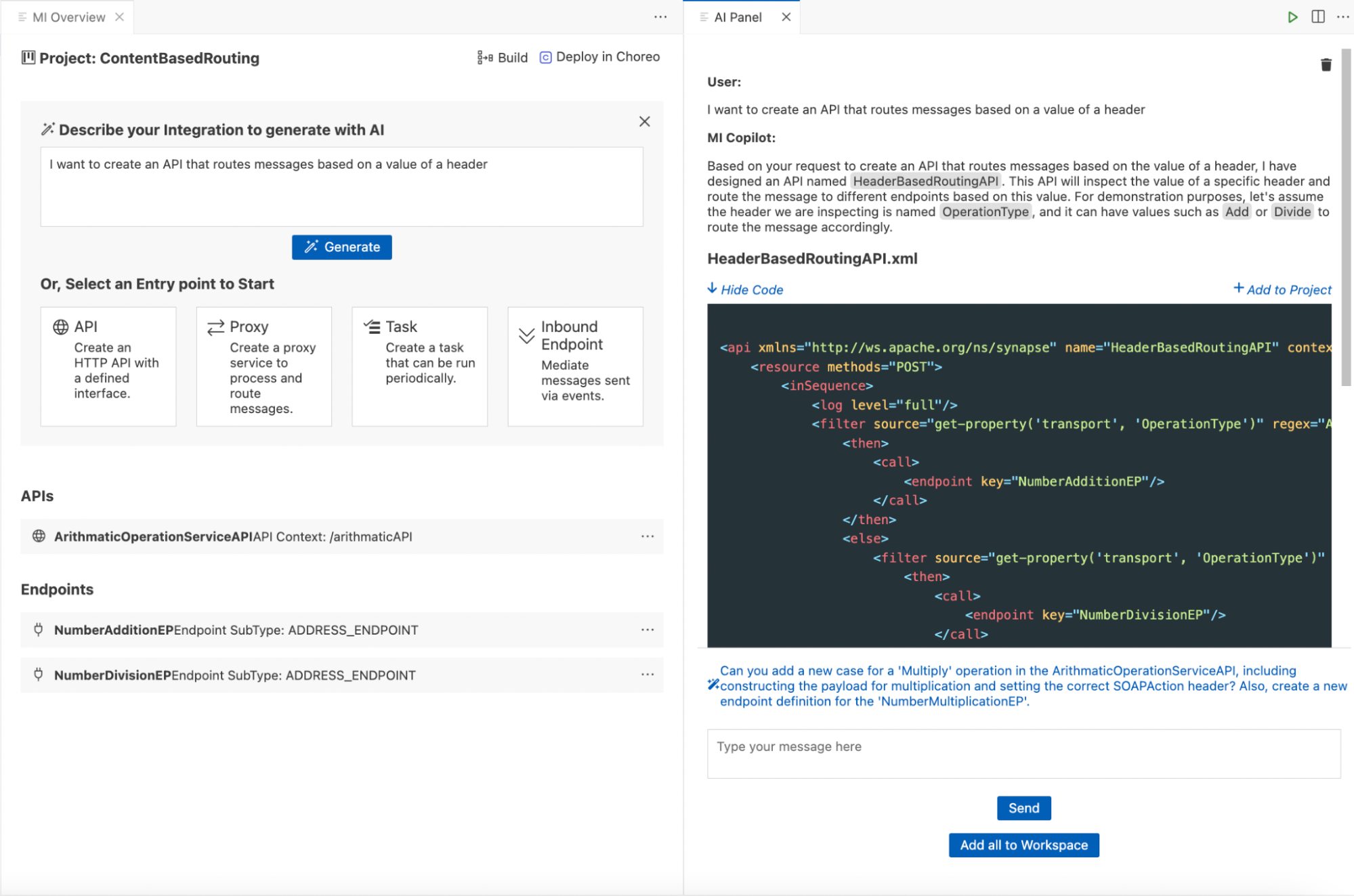Easier Low-Code Development with WSO2 Micro Integrator for VS Code
